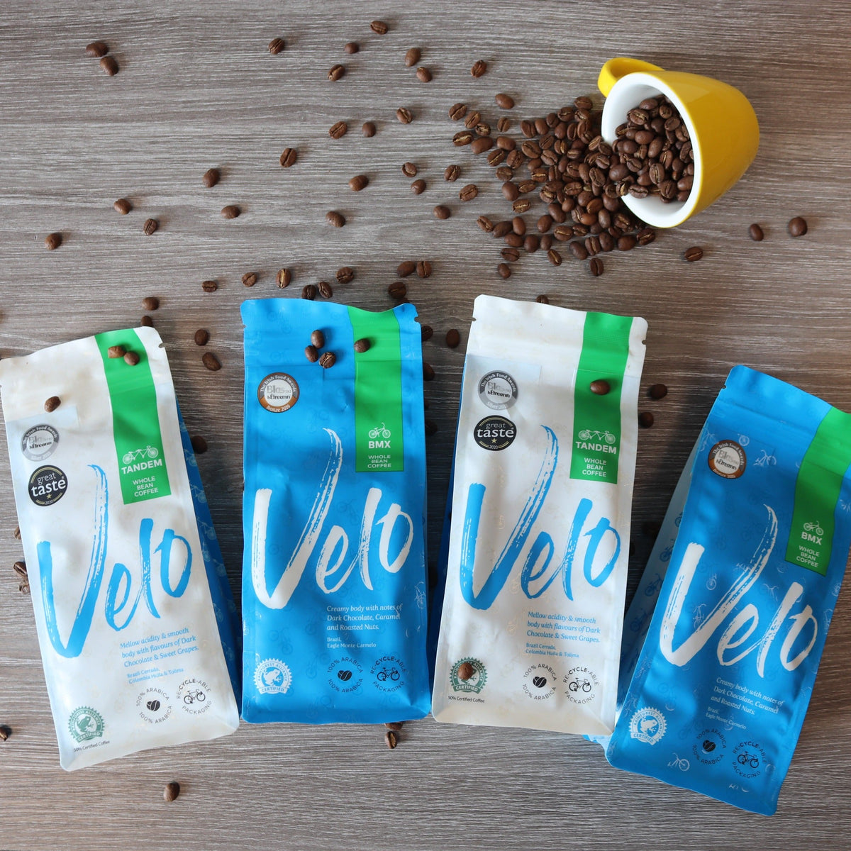 Velo Coffee Roasters - Tandem and Bmx 200g Monthly pack